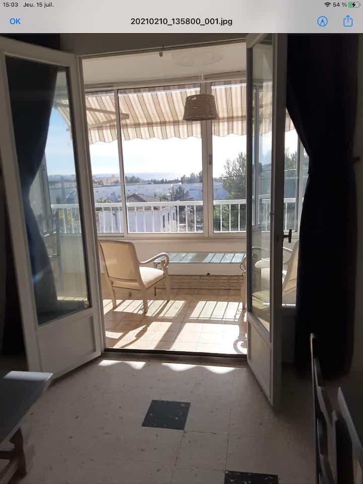 Appartement 55 M2 Vue Mer , 10 Min Pieds Du Port - Saint-Cyr-sur-Mer