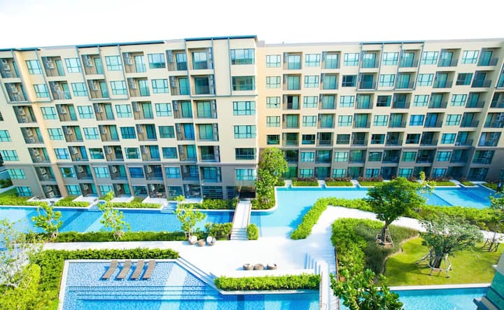 ❣ Condo ❣ Private &Cozy 3 Min To Beach Maxx 4ppl - Khao Yai