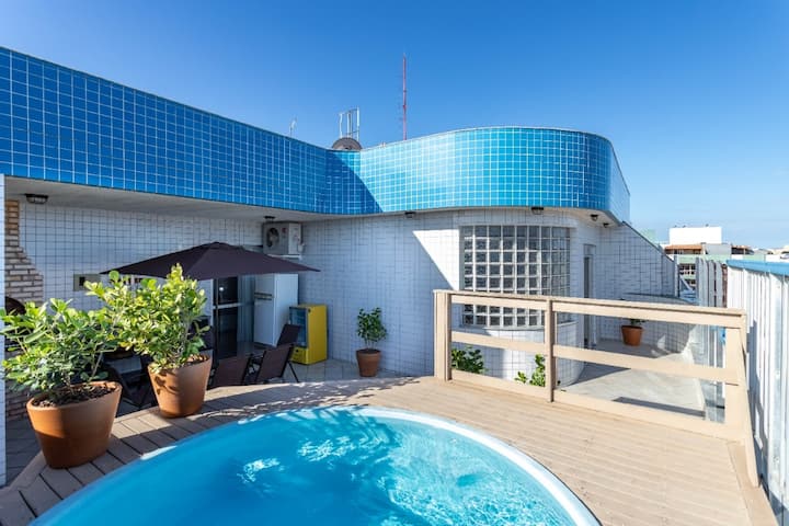 Cobertura/alto Padrão/vista Da Praia/garagem - Cabo Frio