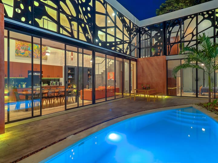 Casa Mariposa, Incredible 5br Home Of Your Dreams - Mérida