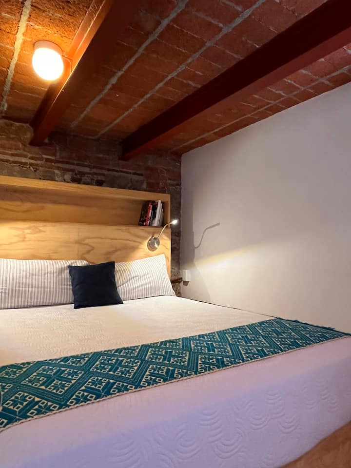 Loft Confortable C/balcón Ac 1 Centro Cdmx - Mexico City