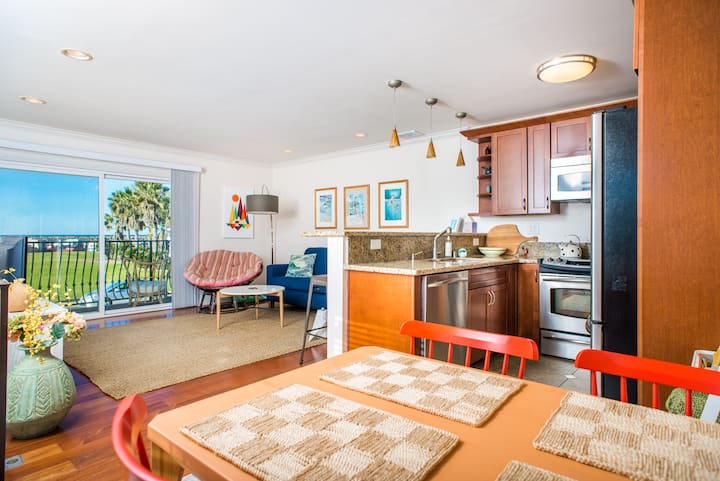 Beachfront 1br Condo - Mission Beach - San Diego