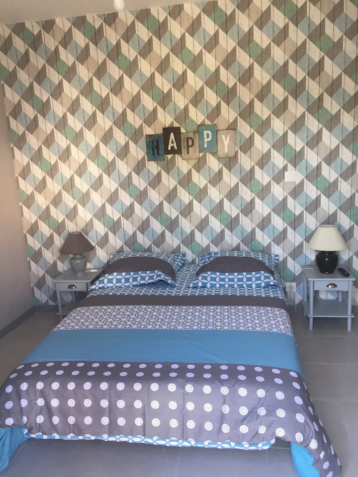 Chambre " Vintage " à 6 Km De La Grande Plage. - Givrand