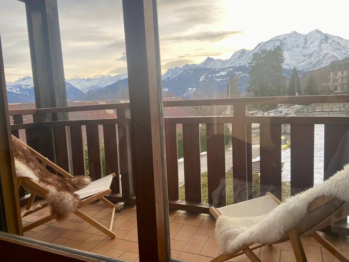 Appartement Cosy à Combloux Vue Mont Blanc&parking - Combloux
