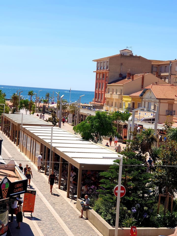 Hyper-centre Plage à 100 Mètres - Portiragnes