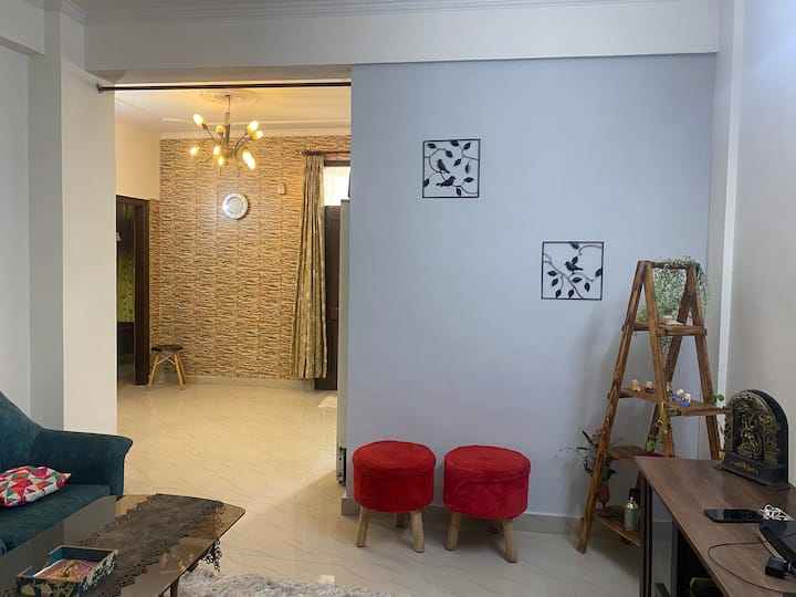 Fully Furnished Park & Sun Facing 2bhk Near Itpark - Panchkula