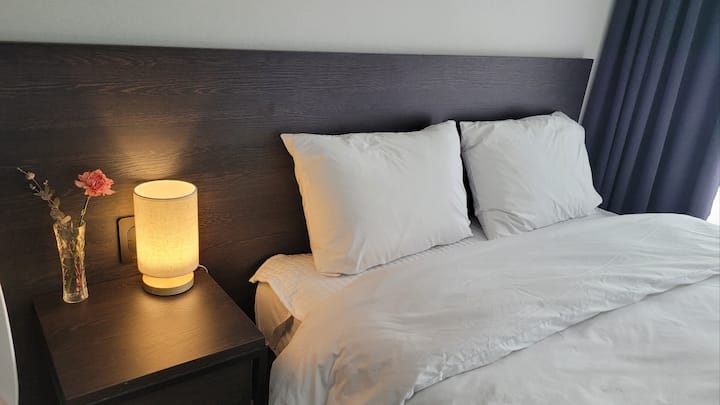 #속초해변일출일몰#고속버스터미널1분거리레지던스
속초해수욕장 속초관람차, 인덕션가능,취사가능 - Sokcho-si