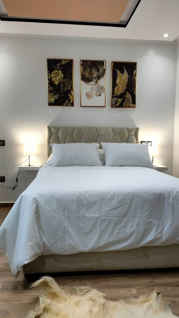 Studio Cosy Avec Terrasse Vue Gare Tgv - Kenitra