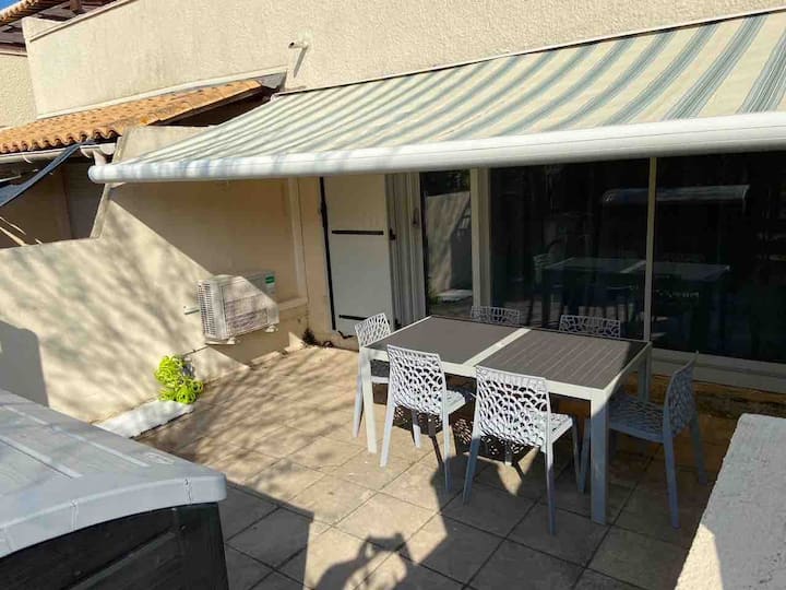 Appartement 3* - Accès Plage La Roquille - Agde