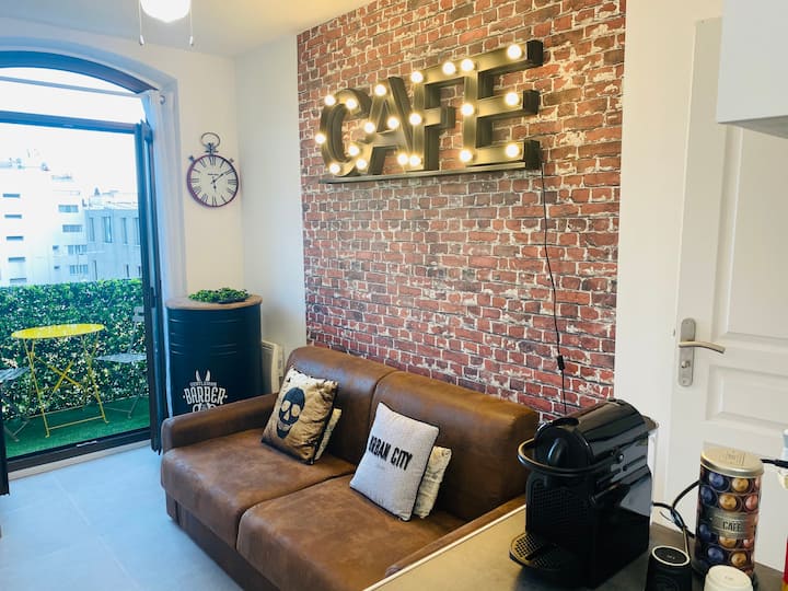 🔴⚠️Studio Industriel 🏭 ✔️Centre Nice, Gare 5 Min ❌🔌 - Nisa