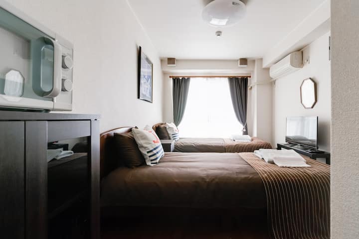 Safety Auto Lock. Comfortable Wi-fi. Close To Sta. - Umeda Station - Osaka