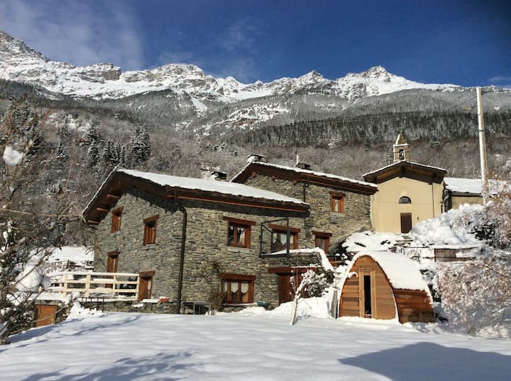 Le Chalet De La Vanoise 15 Pers, 210 M2, Sauna Ext - Valfréjus