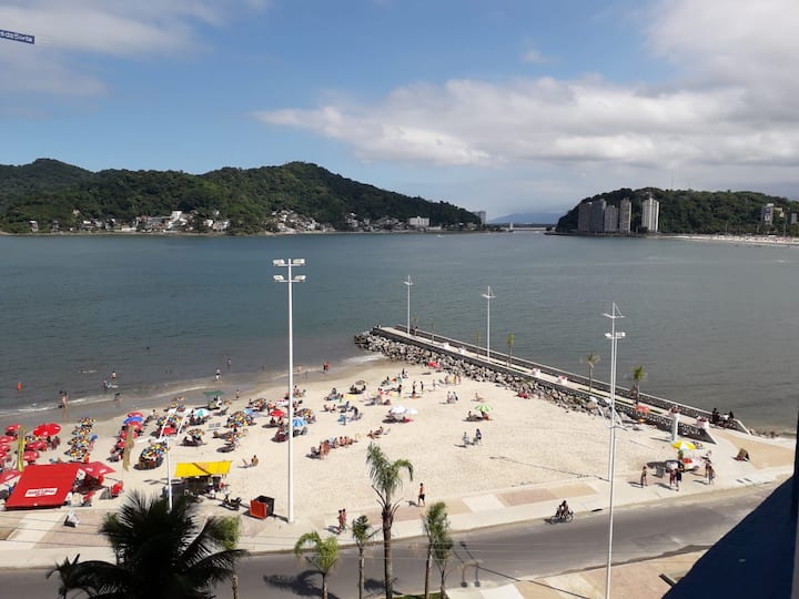 Apartamento De Frente Para O Mar - Santos, Brasil