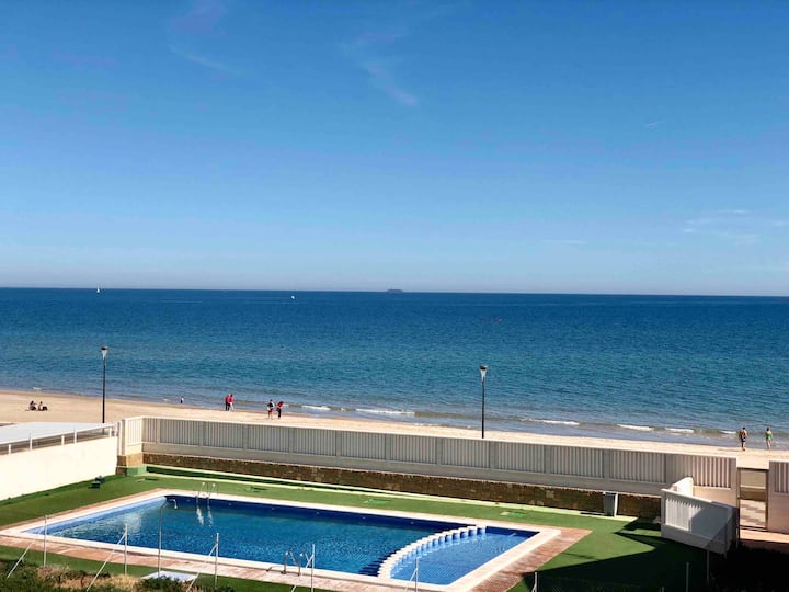 Pool And Ocean View House - El Palmar