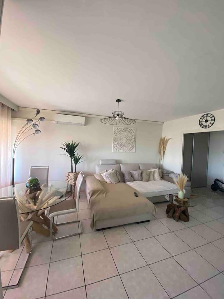 Joli Appart 60m2  - Parking Gratuit / 2 Terrasses - Bourg-lès-Valence