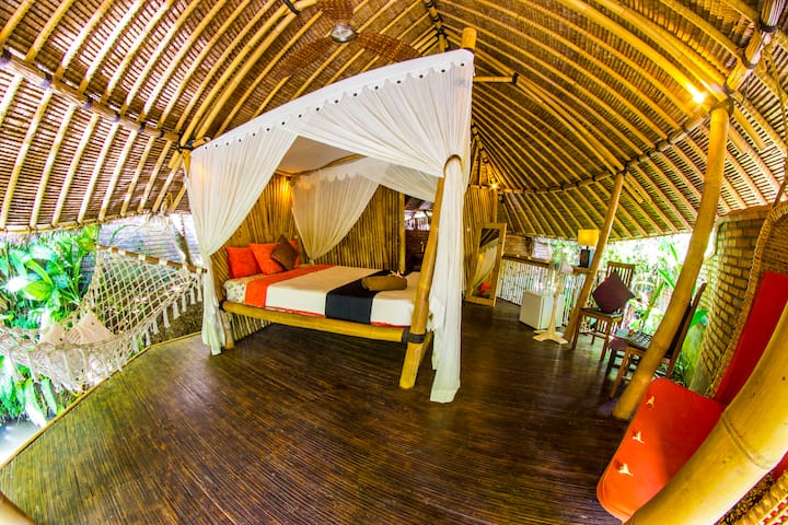 The Leaf - Eco Friendly Bamboo House - ウブド