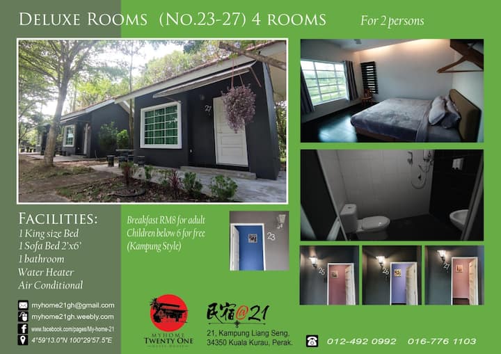 Myhome 21 (Deluxe Room) - Kuala Kurau