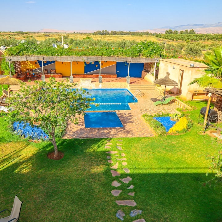 Magnifique Villa Riad Marrakech Route Ourika - Morocco