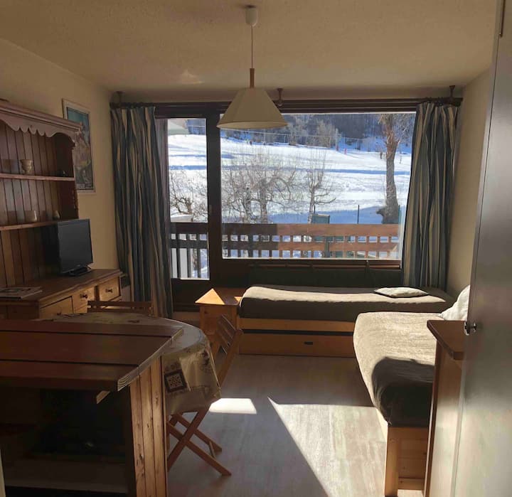 Studio+piscine 4 P. Villeuve Serre Che Non Fumeurs - Serre Chevalier