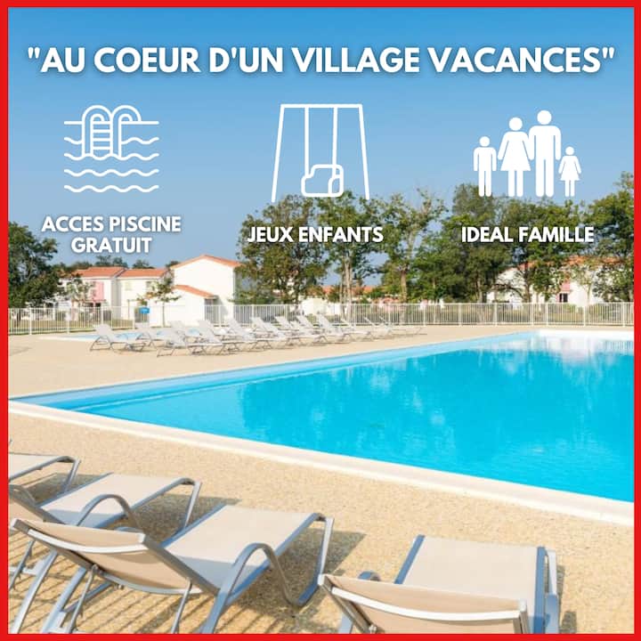 Maison Résidence Vacances Accès Piscine Gratuit - Talmont-Saint-Hilaire