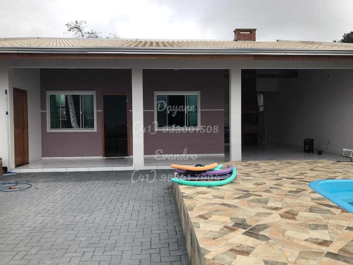 Casa Com Piscina Em Itapoá Sc - Itapoá