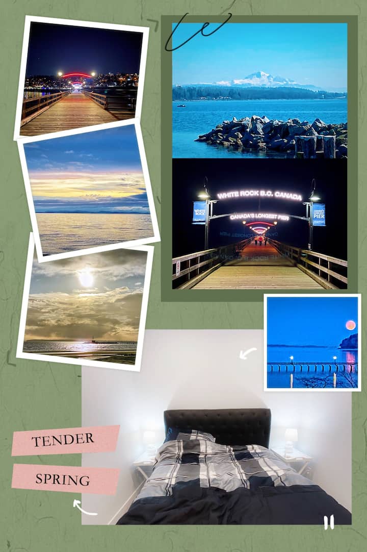 2 Bed Carriage House In White Rock Walk To Beach - White Rock