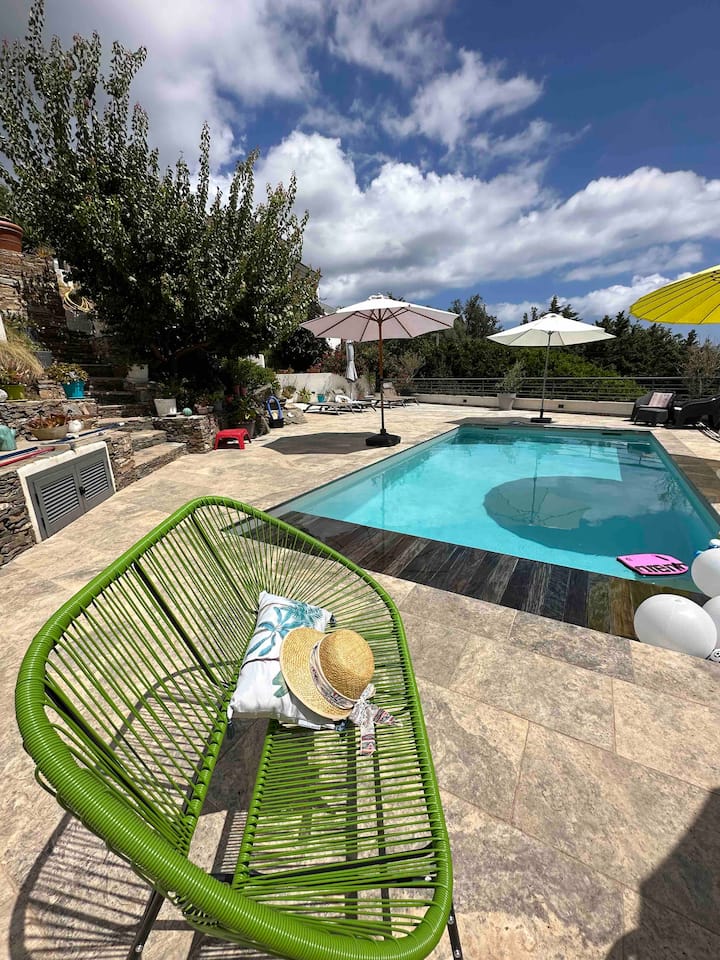 T 2 Climatisé, Vue Mer,  Accès Piscine - Brando