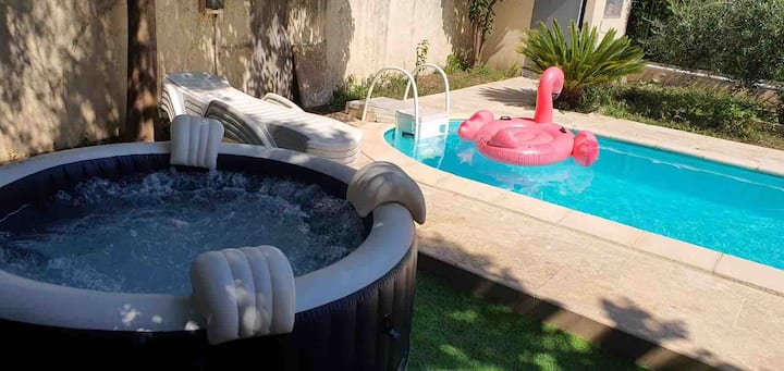 Villa Provençale Piscine Privée +Jacuzzi +Barbecue - Avignon