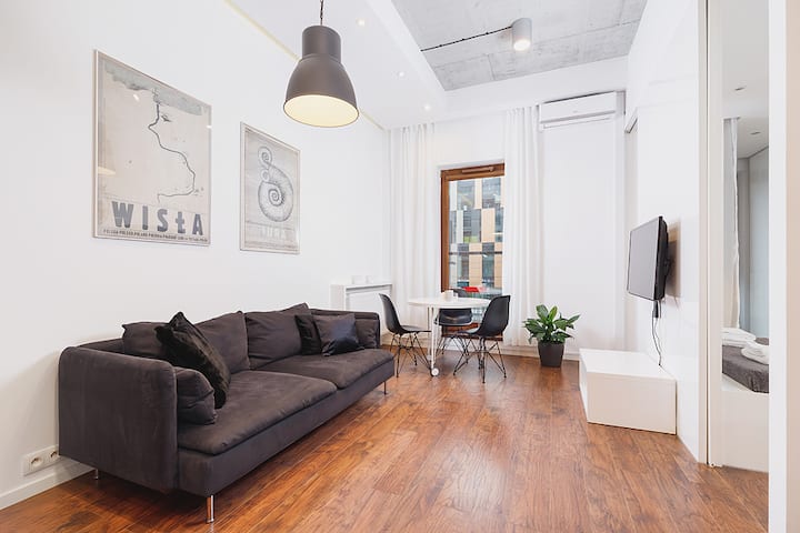 Apartment With Balcony - Pawia 34 Street - Krakow