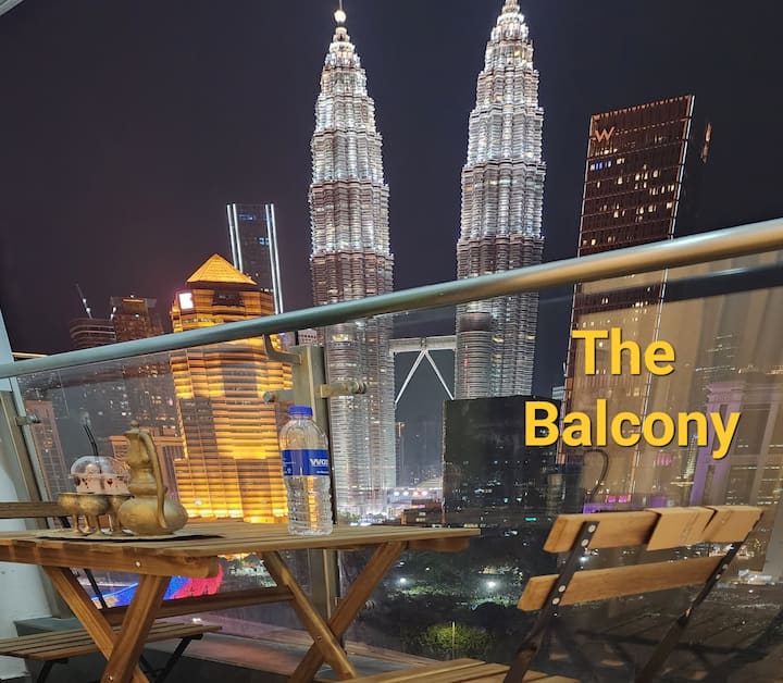 1 Min To Lrt Sporty Klcc Condo (Wi-fi+netflix) - Kuala Lumpur