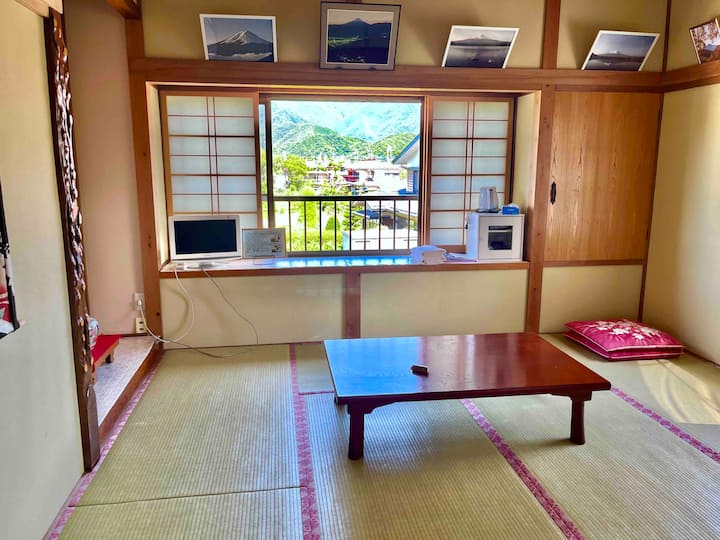 Traditional Tatami Room Near Lake&bus Stop&onsen - Japon