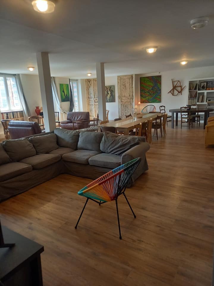 Appartement Entier Spacieux à 1 H 15 De Paris - Courtenay