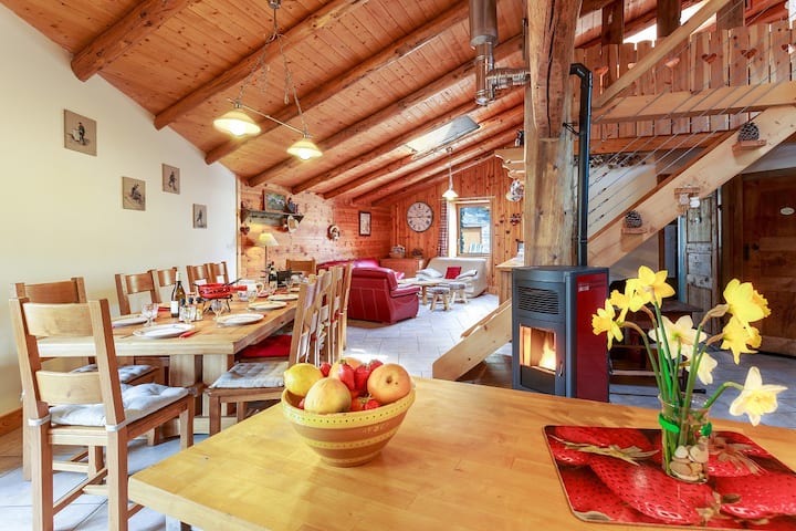 La Grange Des Robin 12 Pers/sauna - Orelle