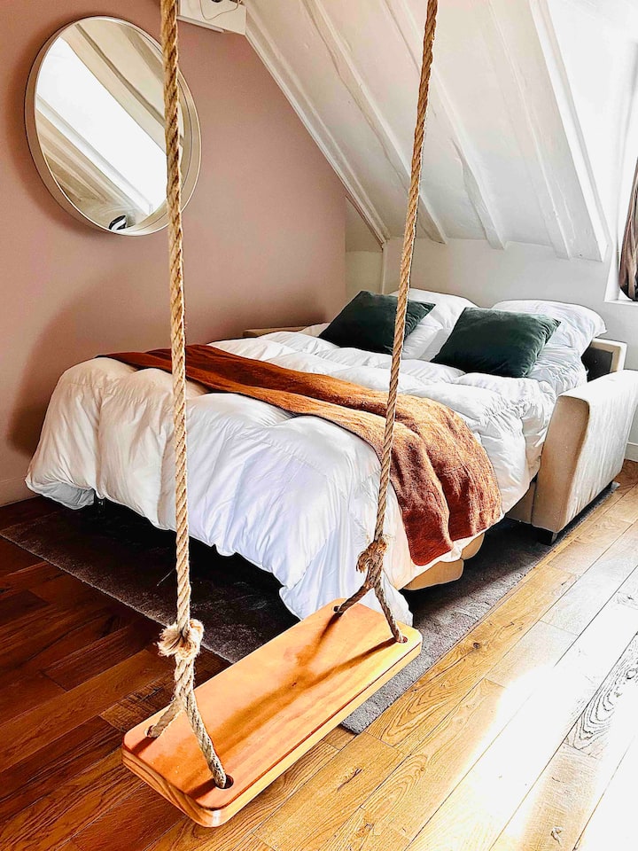 Fun Loft/cinema And Swing Near Paris - Saint-Denis