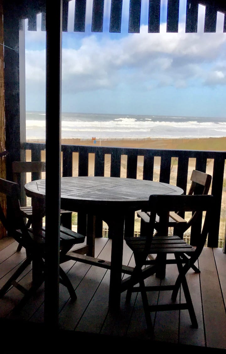 Grand Appartement Front De Mer Vue Océan 6 Places - Lacanau Océan