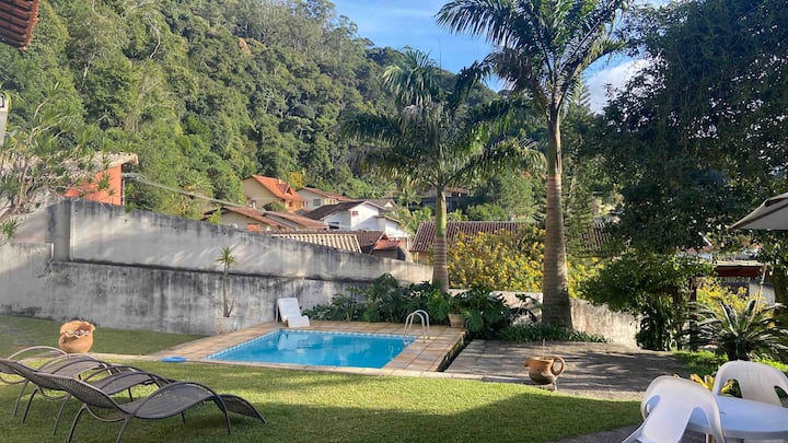 Excepcional Casa, Espaço, Infra, Localiz, Na Serra - Teresópolis