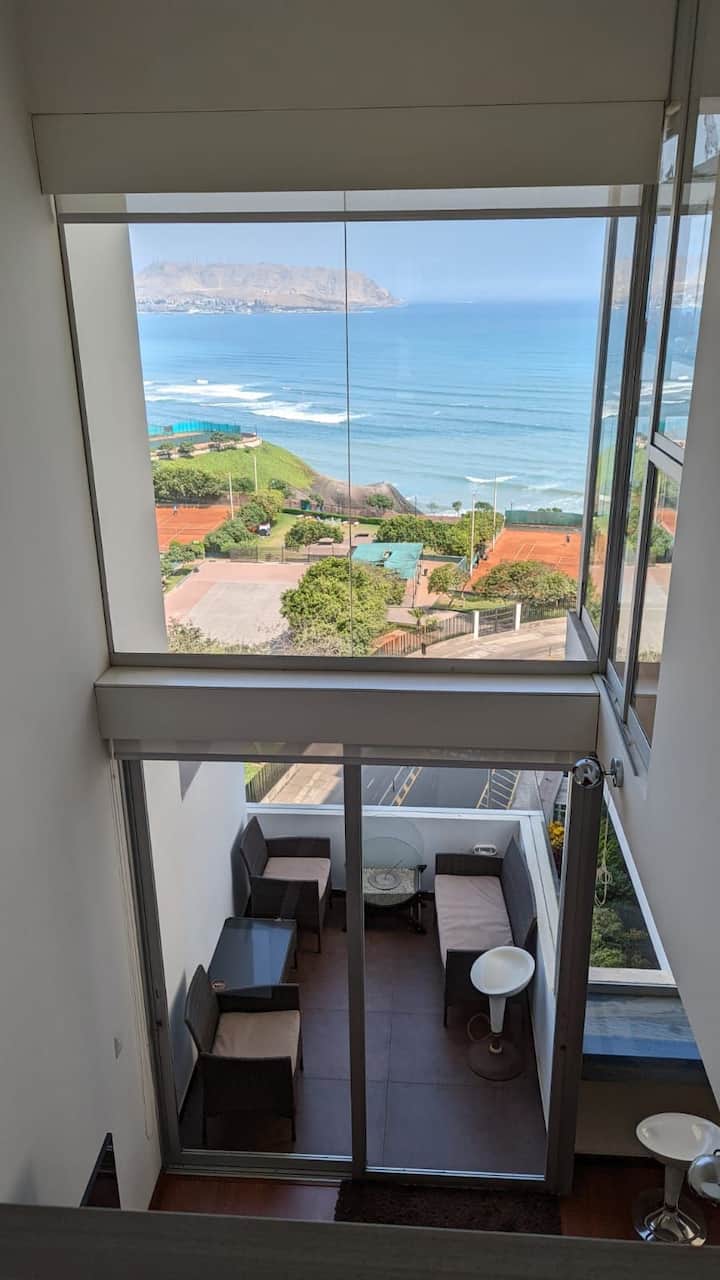 Spectacular Ocean View Of Miraflores & Lighthouse! - Lima