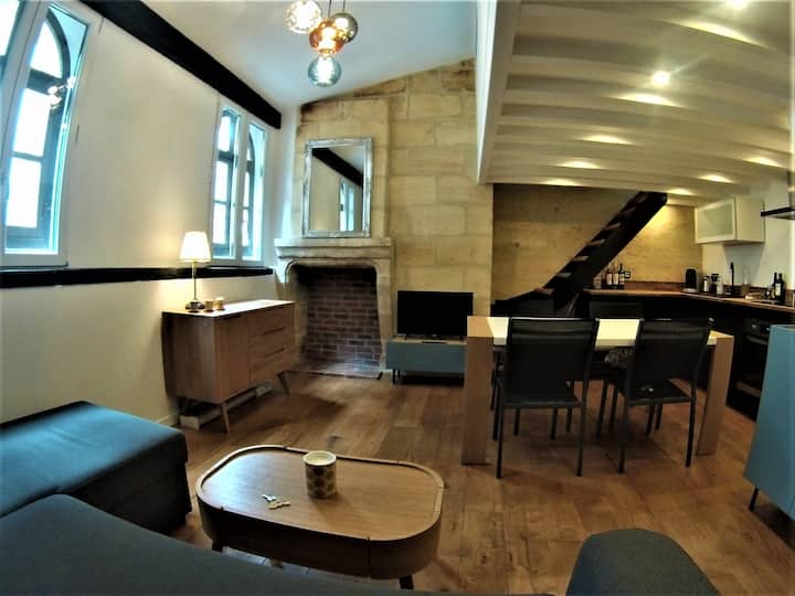 Duplex Restauré, Au Coeur Du Centre Historique - Burdeos
