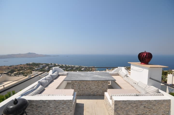 Villa In Yalikavak With Panaromic View - Yalıkavak