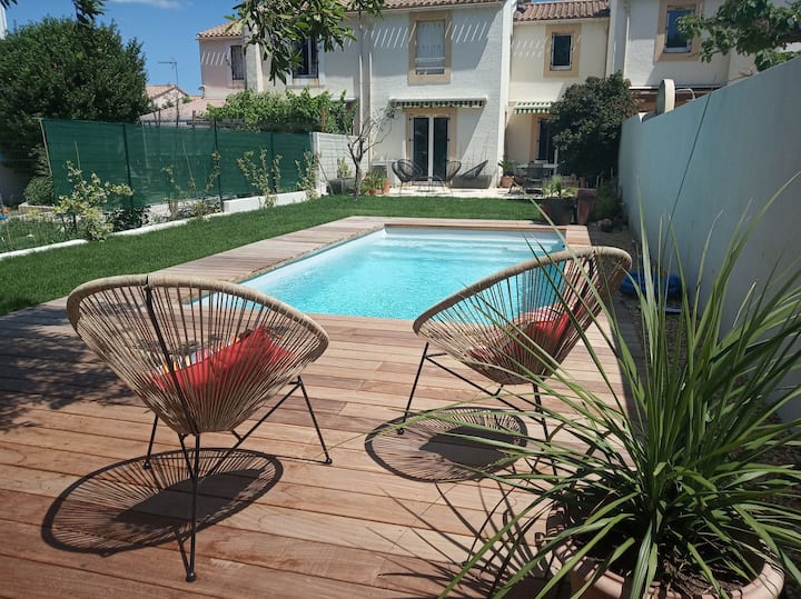 Maison Avec Piscine Proche Centre Montpellier - Montpellier