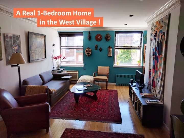 Real 1-br Home In West Village, Central Yet Quiet! - New York City