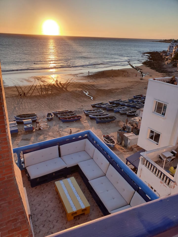 Atypique Studio Double Terrasse - Taghazout