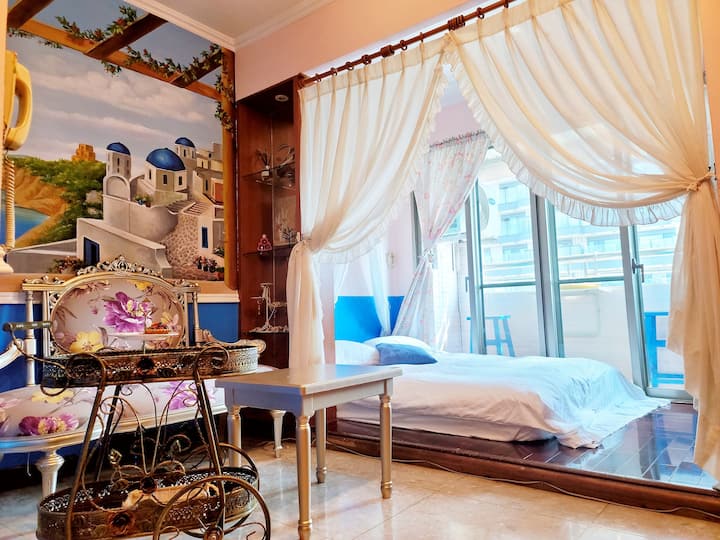 高雄 Rose-themed Sea View Double - 小港區