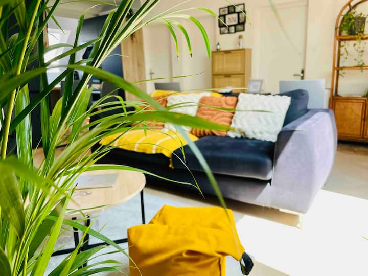 Appartement éLégant Avec Clim A 800m De La Gare - Nantes