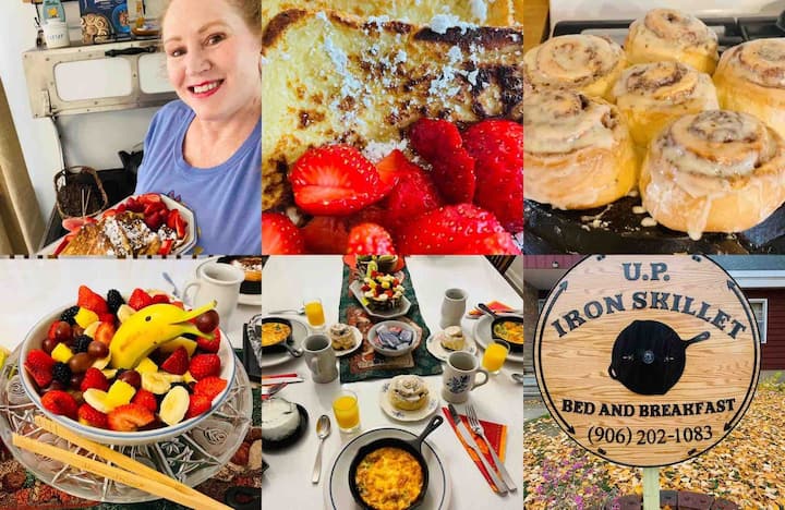 U.p.iron Skillet Bed & Free Breakfast Lodge - Munising, MI