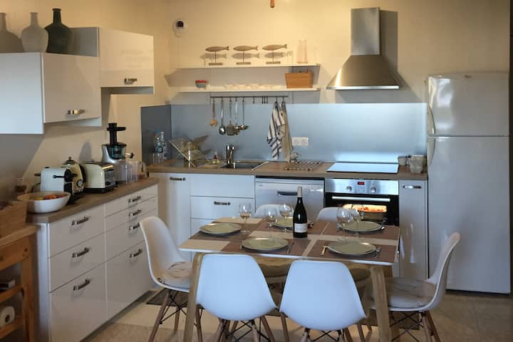 Appartement Charmant, Centre, Plage Ile Rousse. - L'Île-Rousse