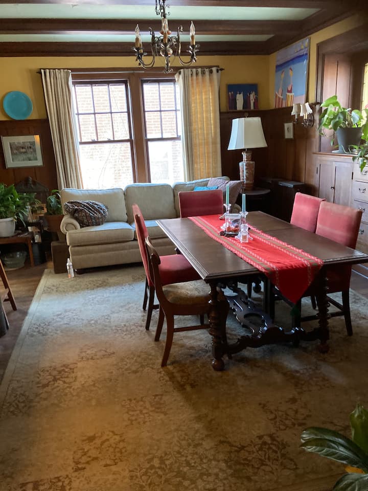 Green Room In 1920 Tudor Revival.  Classic - Des Moines, IA