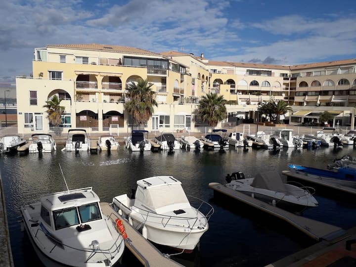 Studio Cosy : Vue Canaux, 5min De La Mer, Parking - Sète