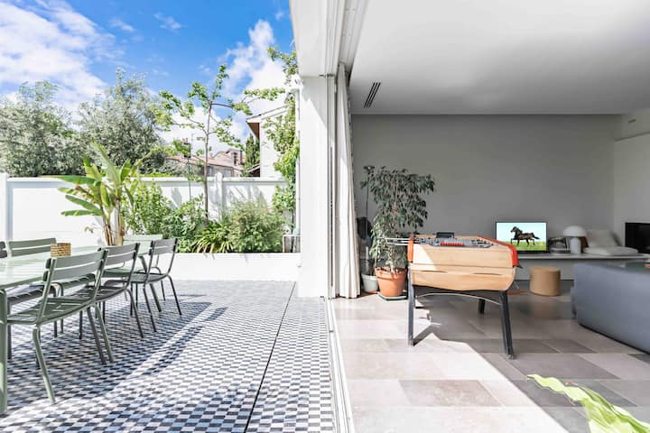 Spacious City Home W/ Pool, Ac & 4 En-suite Br - Le Bouscat