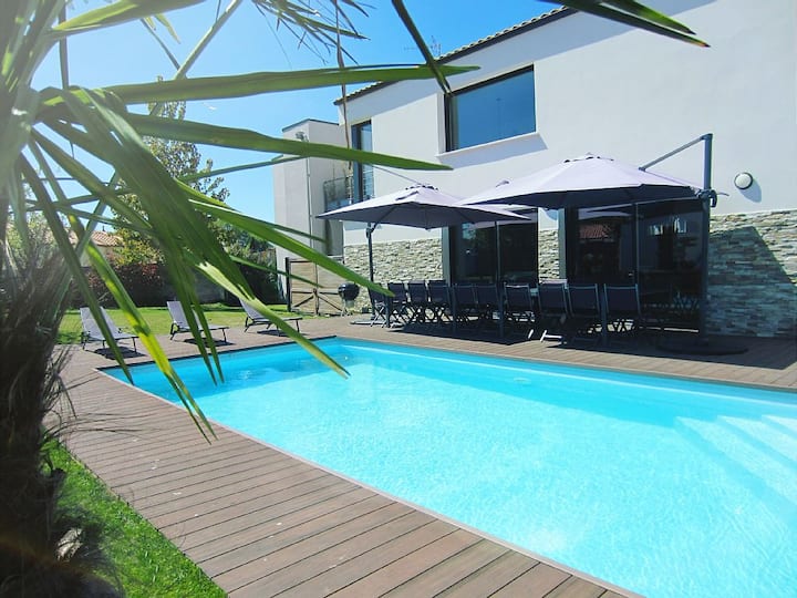 Villa Meilleraie Piscine & Spa En Options - Olonne-sur-Mer